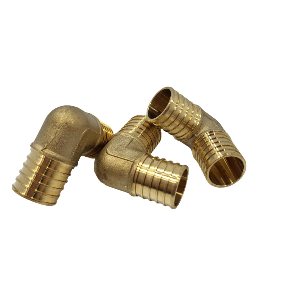 1" Pex crimp Elbow--Bag of 4 – BadgerPipe